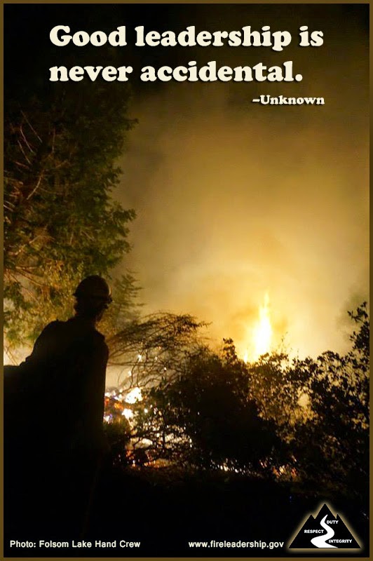 Wildland Fire Leadership: Food for Thought - Good Leadership