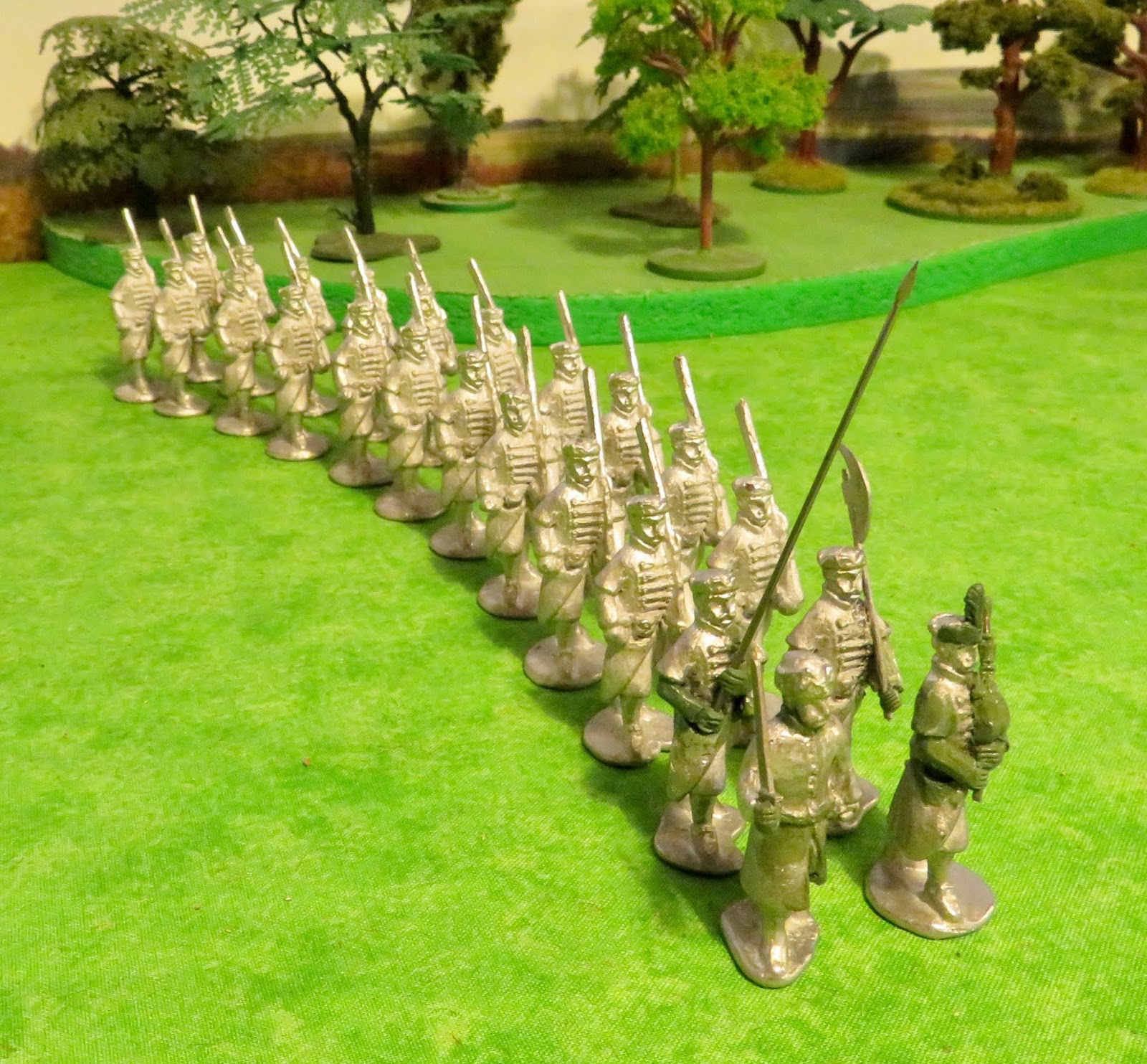 For Ye Kinge: Haiduk infantry unit - castings done
