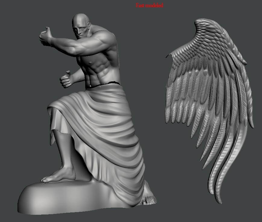 Jose Grandal Portfolio: Castlevania: Lords of shadow. Bronze statue