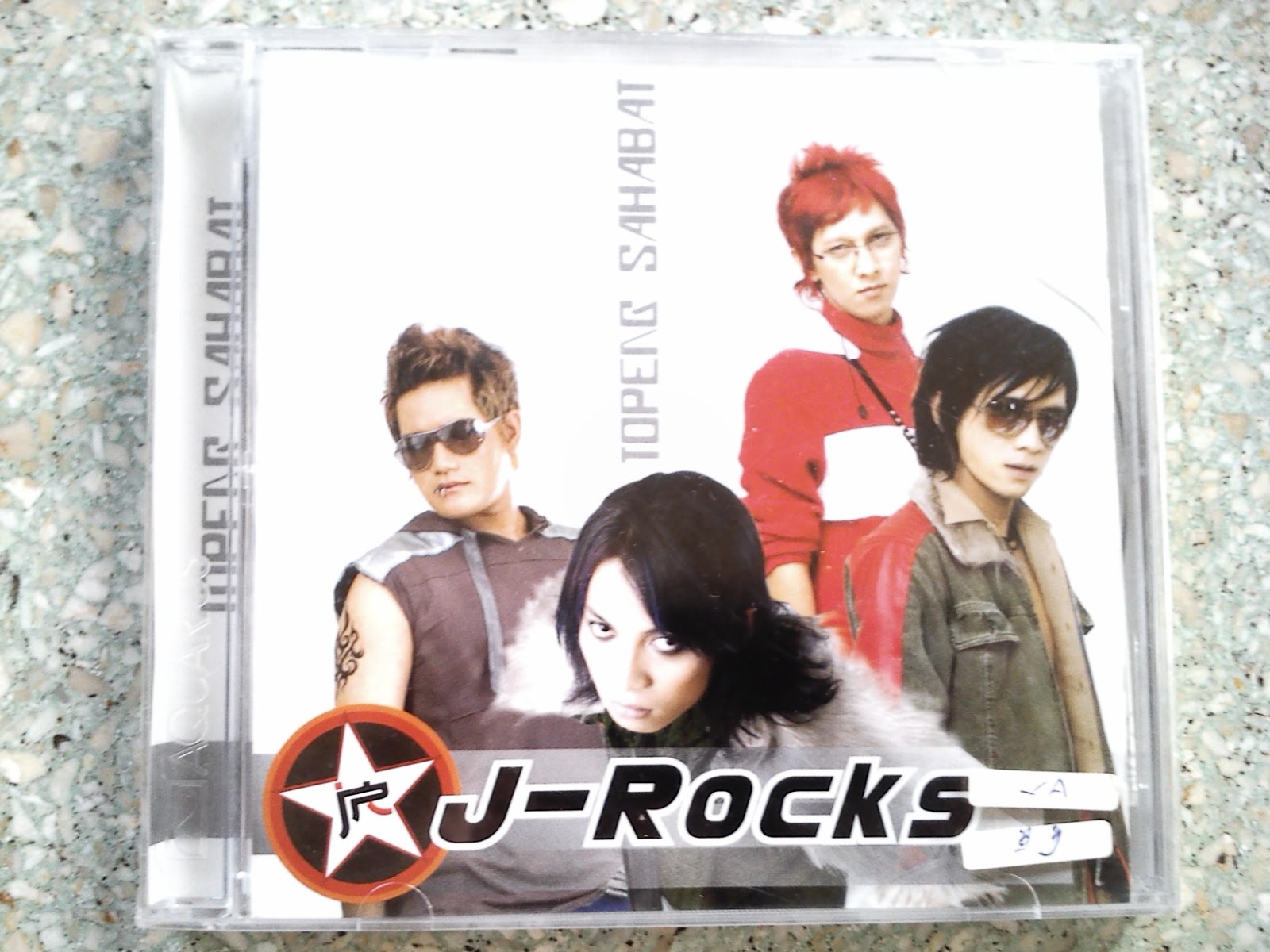CD KASET: J-ROCKS TOPENG SAHABAT