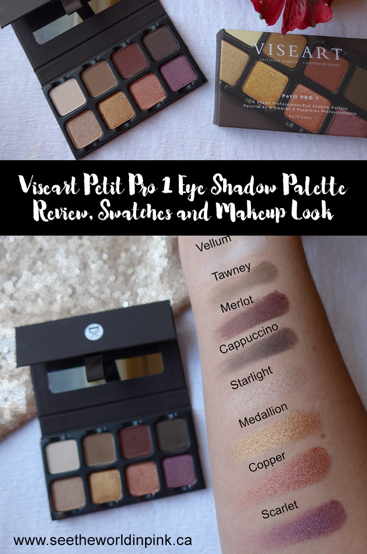 Viseart Petit Pro 1 Eyeshadow Palette - Review, Swatches and Makeup ...