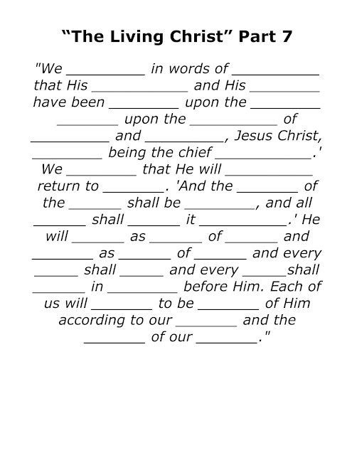 "The Living Christ" Songs