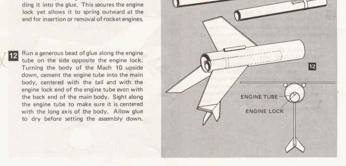 Model Rocket Building: More Rockets Mach 10 Build Part 9, Engine Mount ...