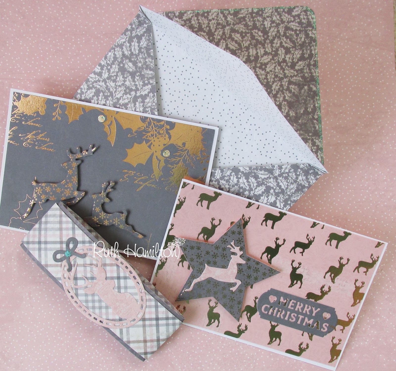 A Passion For Cards: Double Envelope card - Trimcraft Christmas Promise ...