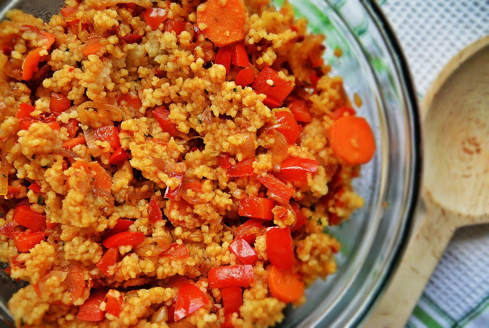 My Chcemy Jeść: Kasza kuskus z warzywami