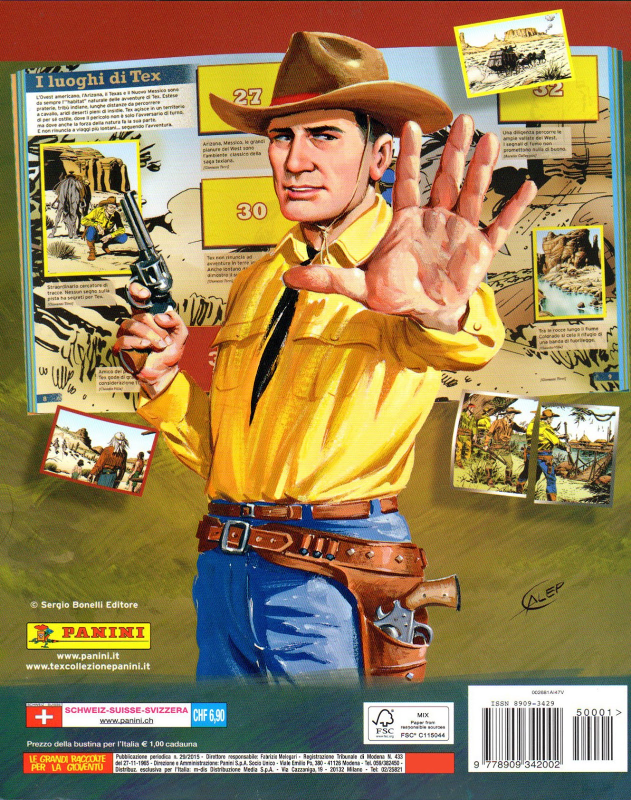 DIME WEB: TEX, L'EROE DEL WEST! SFOGLIAMO INSIEME L'ALBUM DELLE FIGURINE