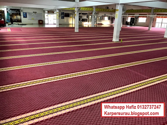 Karpet Surau / Masjid Murah.. Sejadah Sujud Saf Panjang Readymade