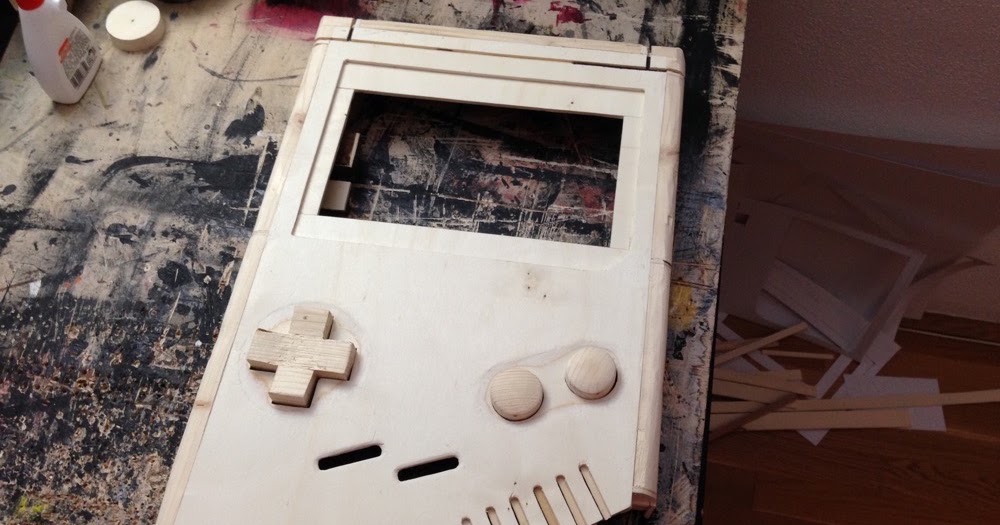 Giant Gameboy inside pictures