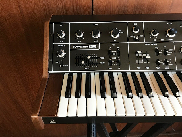 MATRIXSYNTH: Korg 770 Vintage Analog Monophonic Synthesizer SN 770204