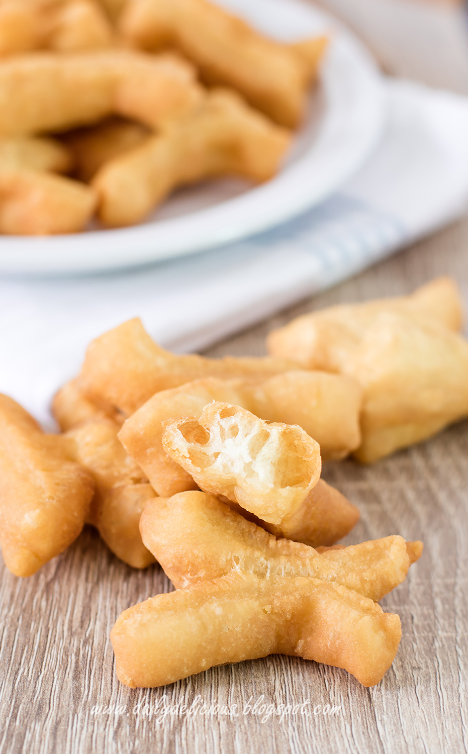 dailydelicious: Mini Youtiao (油条) No Yeast and very easy version