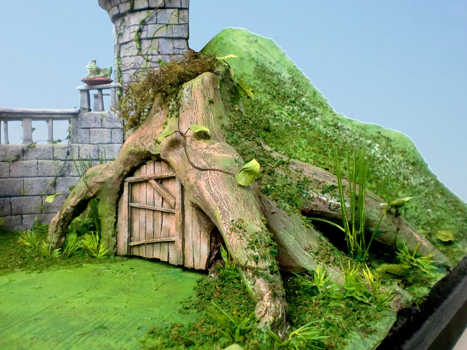 DIOKING: SHREK make over diorama project