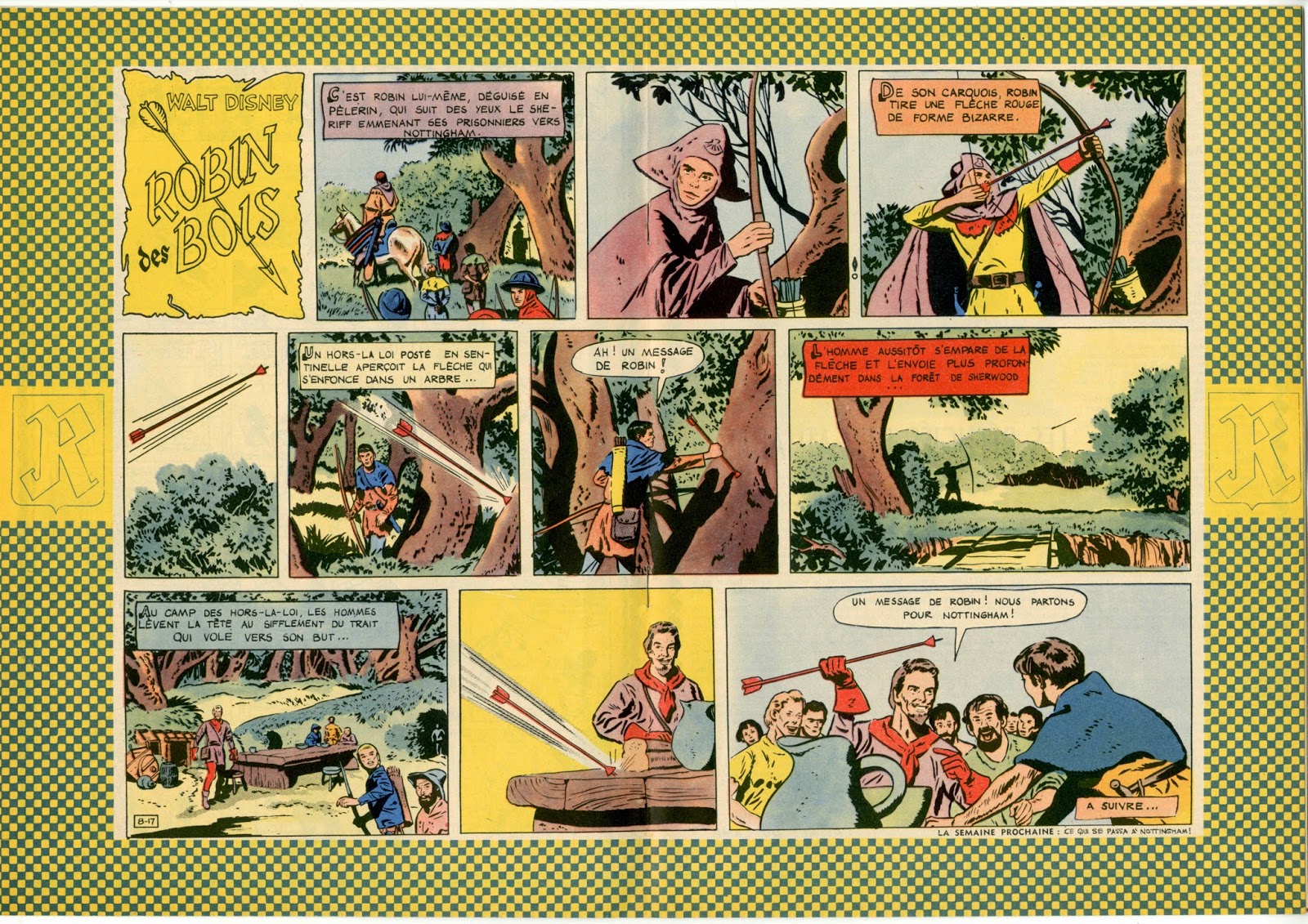 Walt Disney's Story Of Robin Hood: Disney's Robin Hood Comic Strip 3.