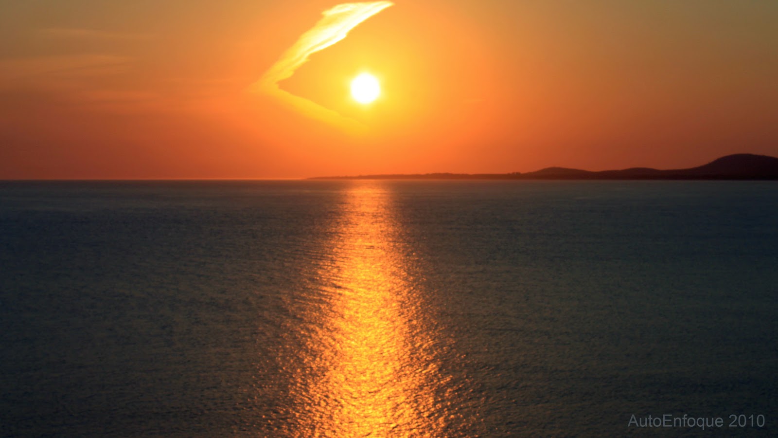 Secuencia de un atardecer - Auto Enfoque