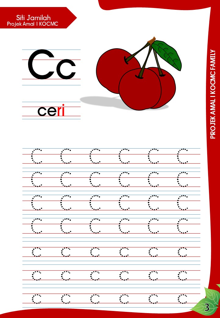 Mama Chekgu (MC): Pandainya Adik (Edisi : Tulis ABC)