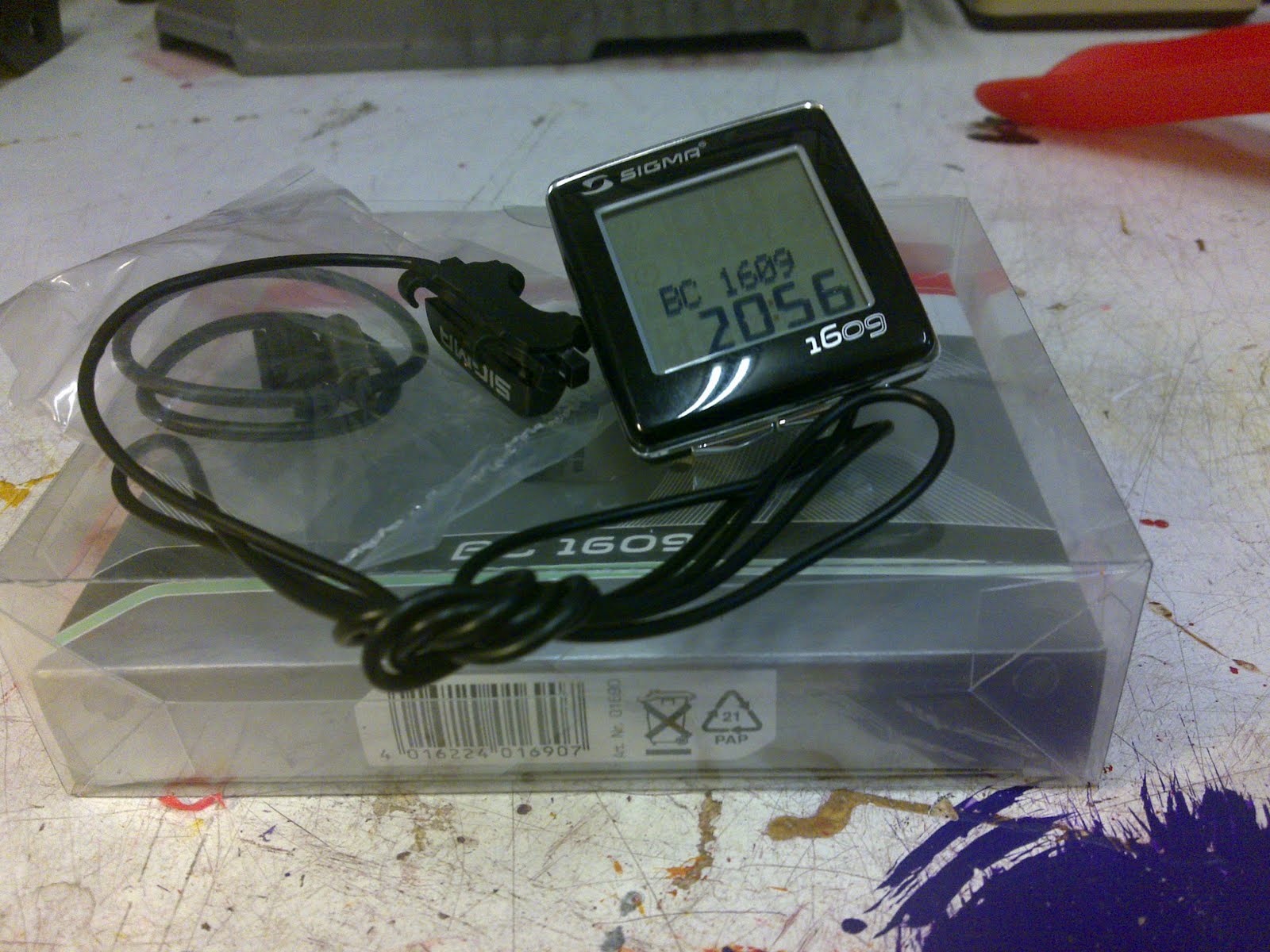 FCM: Ciclocomputador Sigma BC 1609 Alambrico Modelo 2011