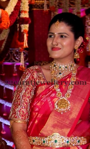 Celebrities at Samrat Reddy Wedding - Jewellery Designs