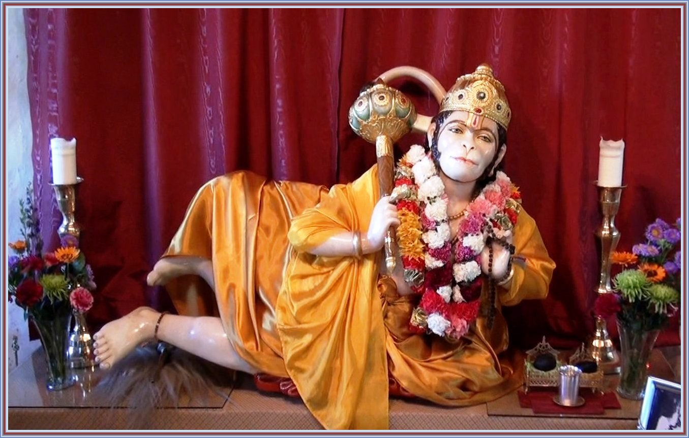 Bajrang Bali Statues-1 (Blog): Neem Karoli Baba Ashram