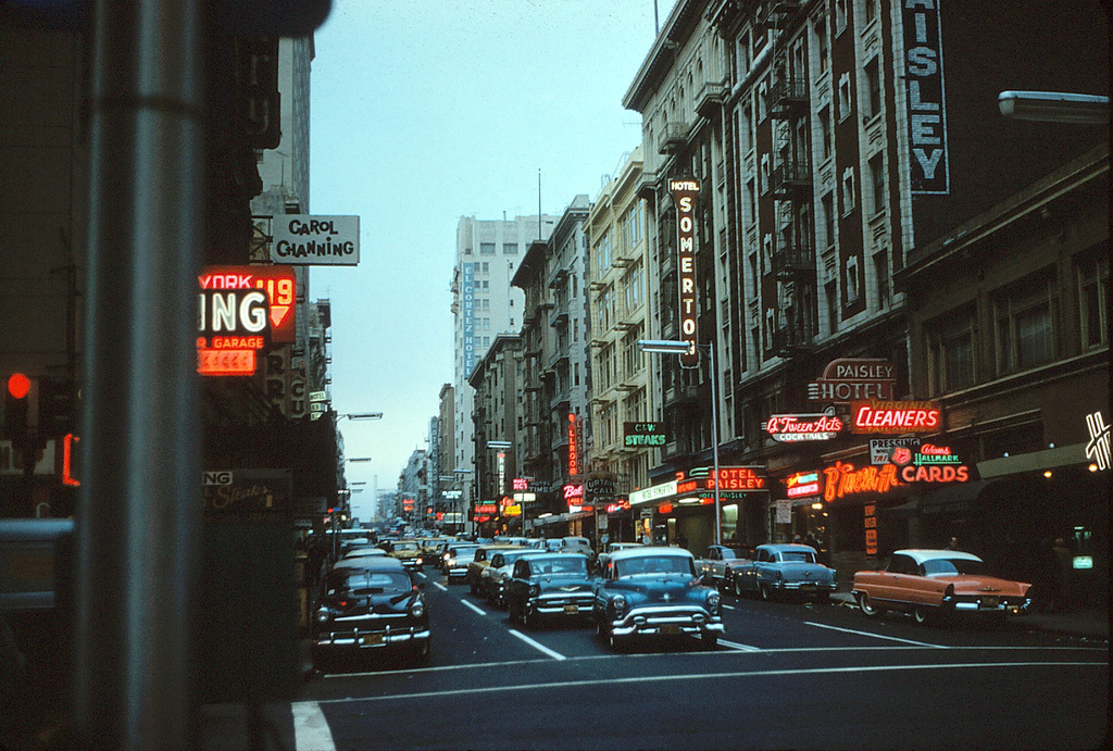 Wonderful Color Photographs of Streets of San Francisco in the 1950s ...