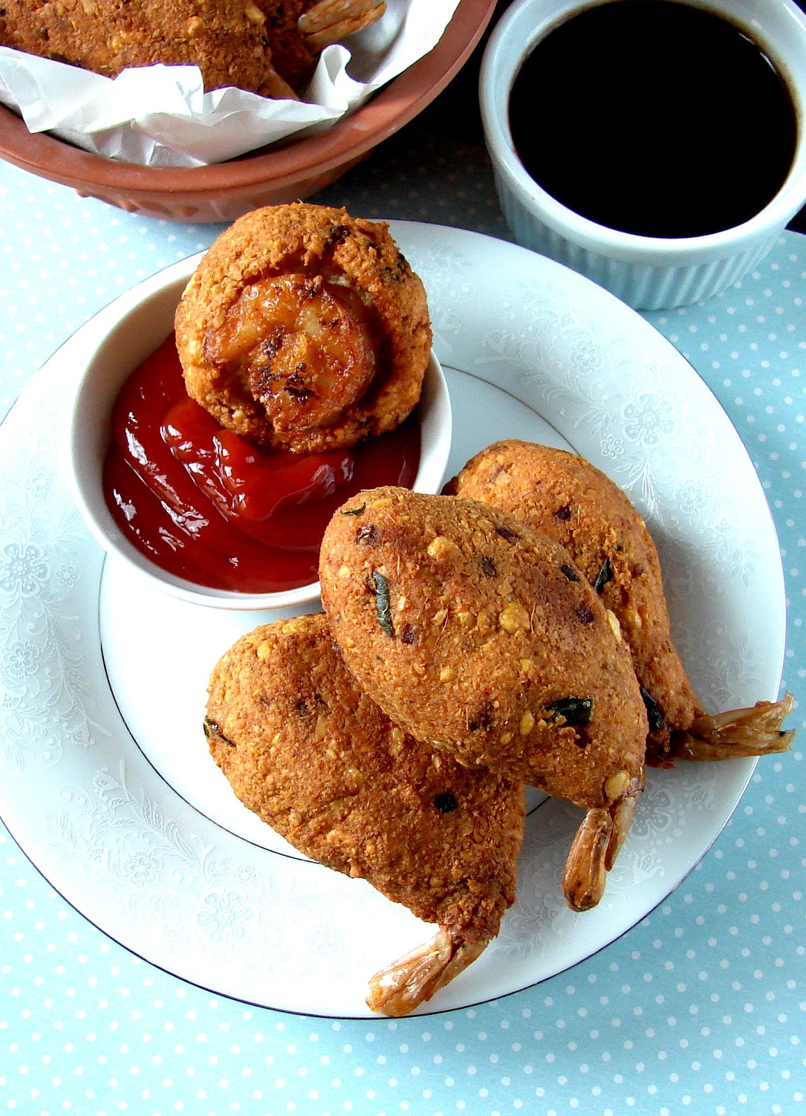 Sri Lankan Prawns Vada