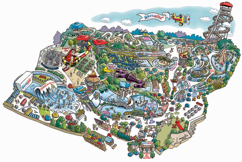 Julien, Antoine & Co: USA 2014 - Jour 13 - Wet N Wild