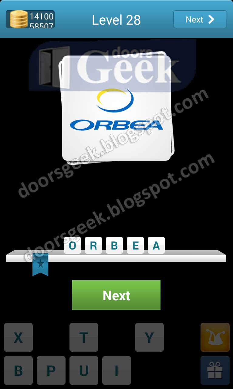 Logo Quiz Level 28 by Mangoo Games ~ Doors Geek