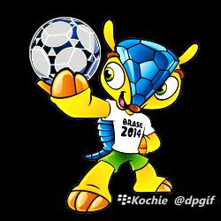 DP BBM 2014: DP BBM Piala Dunia 2014 Animasi HOT!!!