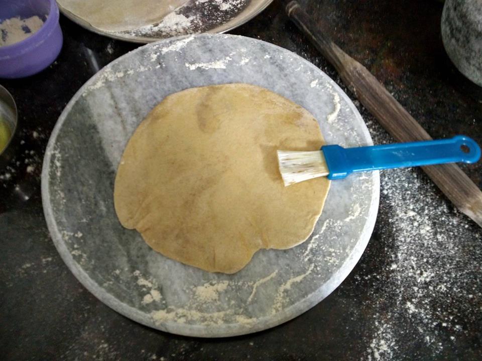 Niya's World: Layered Chapatis