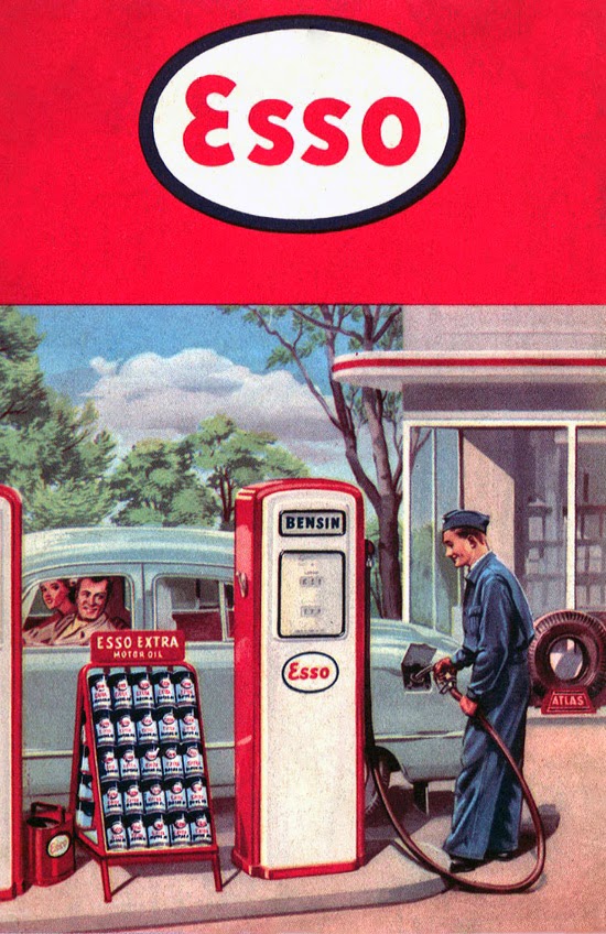 transpress nz: Esso promo, 1950s