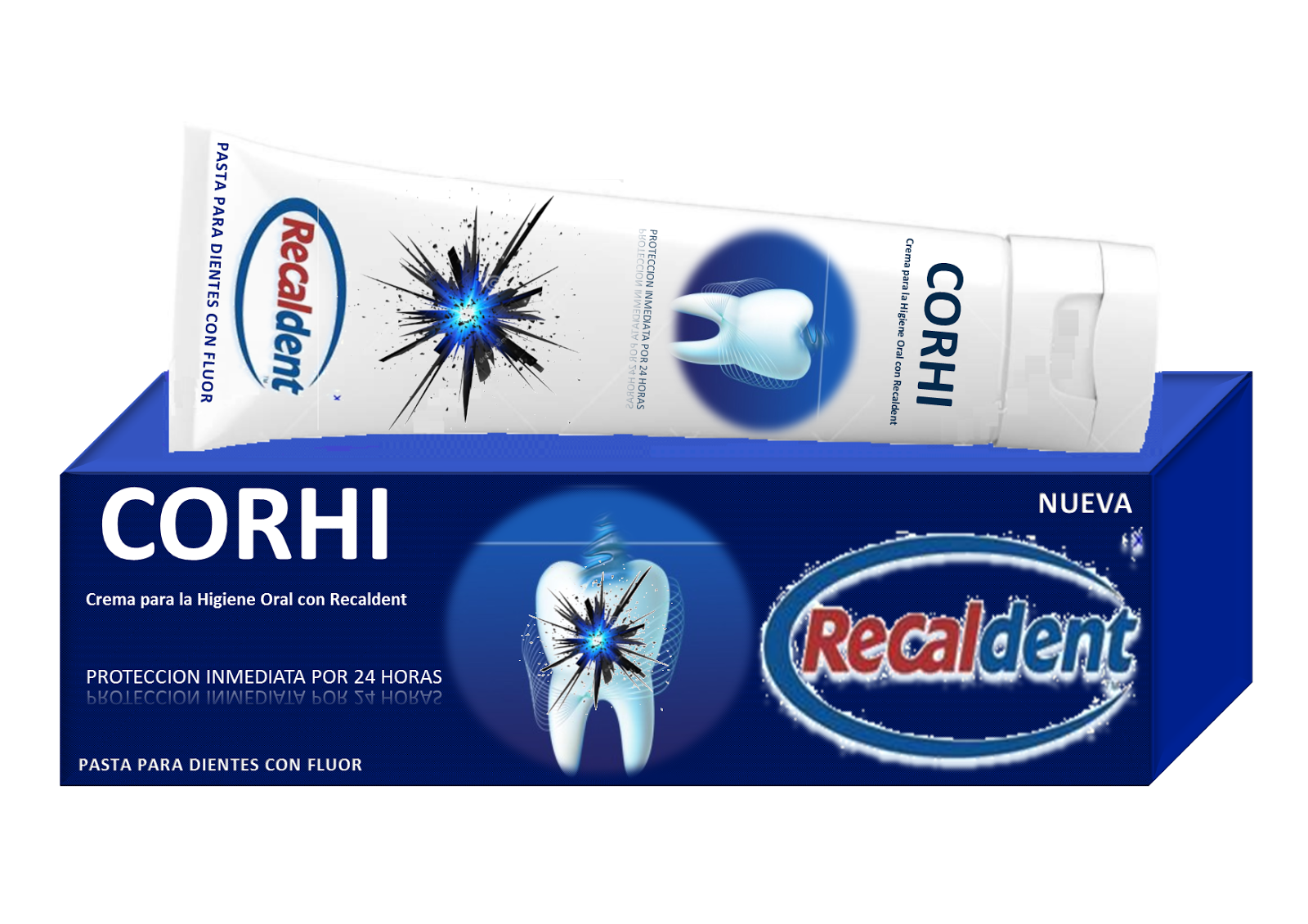 CORHI-Crema para la Higiene Oral con Recaldent