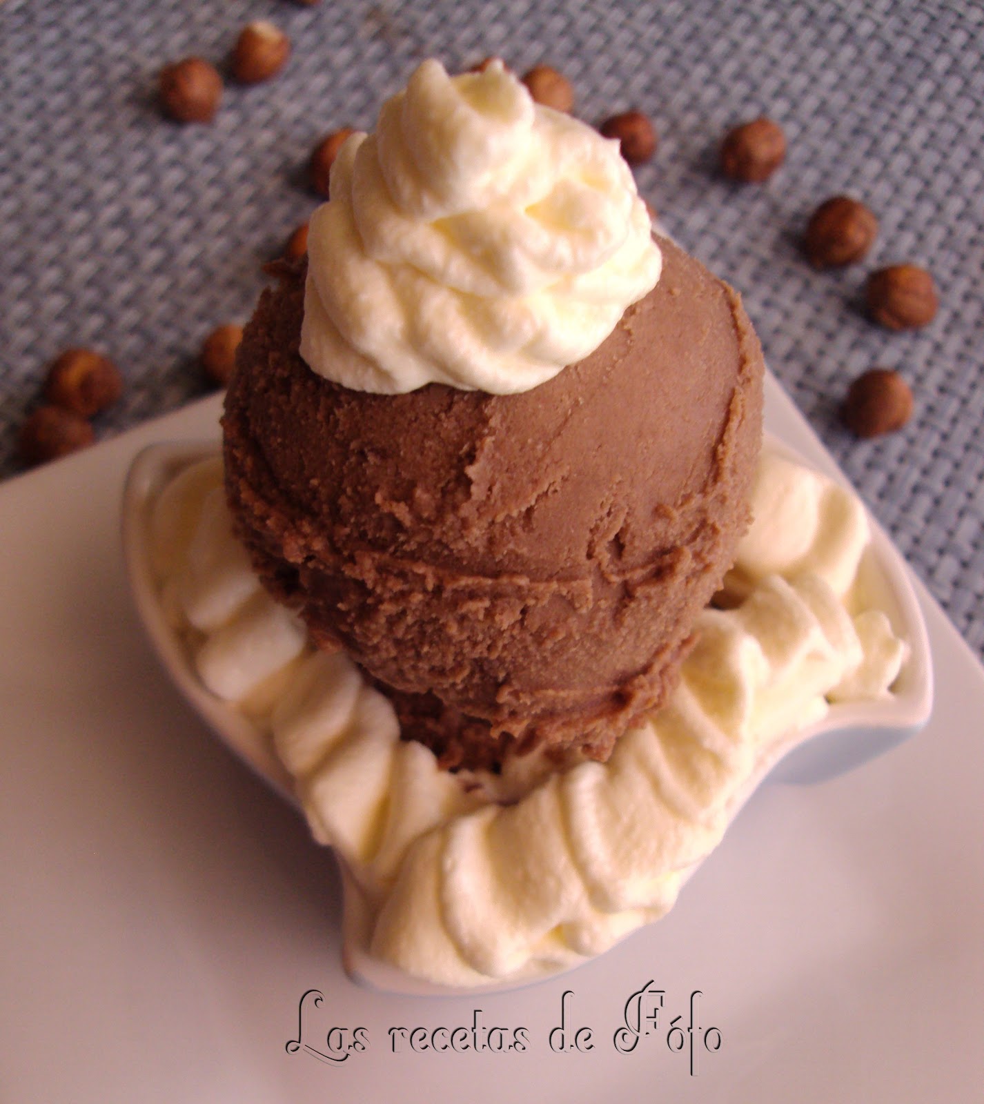 Las recetas de Fófo: Helado crema de cacao