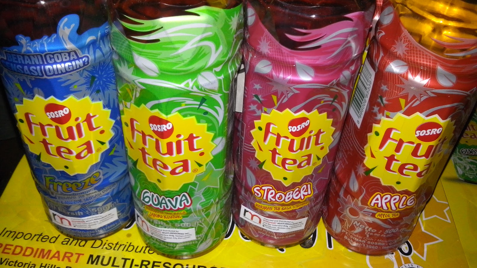 How to Choose Your Bottles with Sosro!