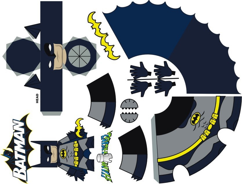 Adel's Book: Cube Paper Craft Some Super Human