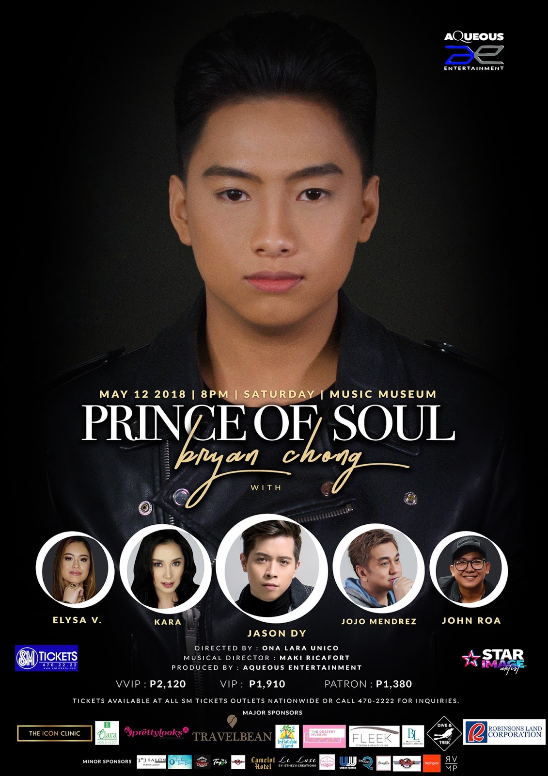 Bryan Chong 'The Prince Of Soul' Concert - May 12 at the Music Museum ...