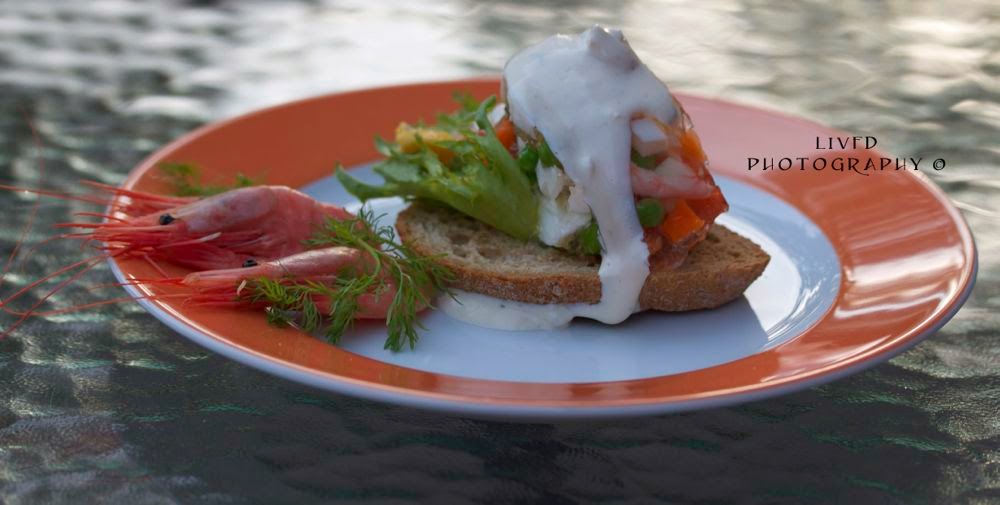 LivFD´s mat og sånn…: Kabaret med ferske reker