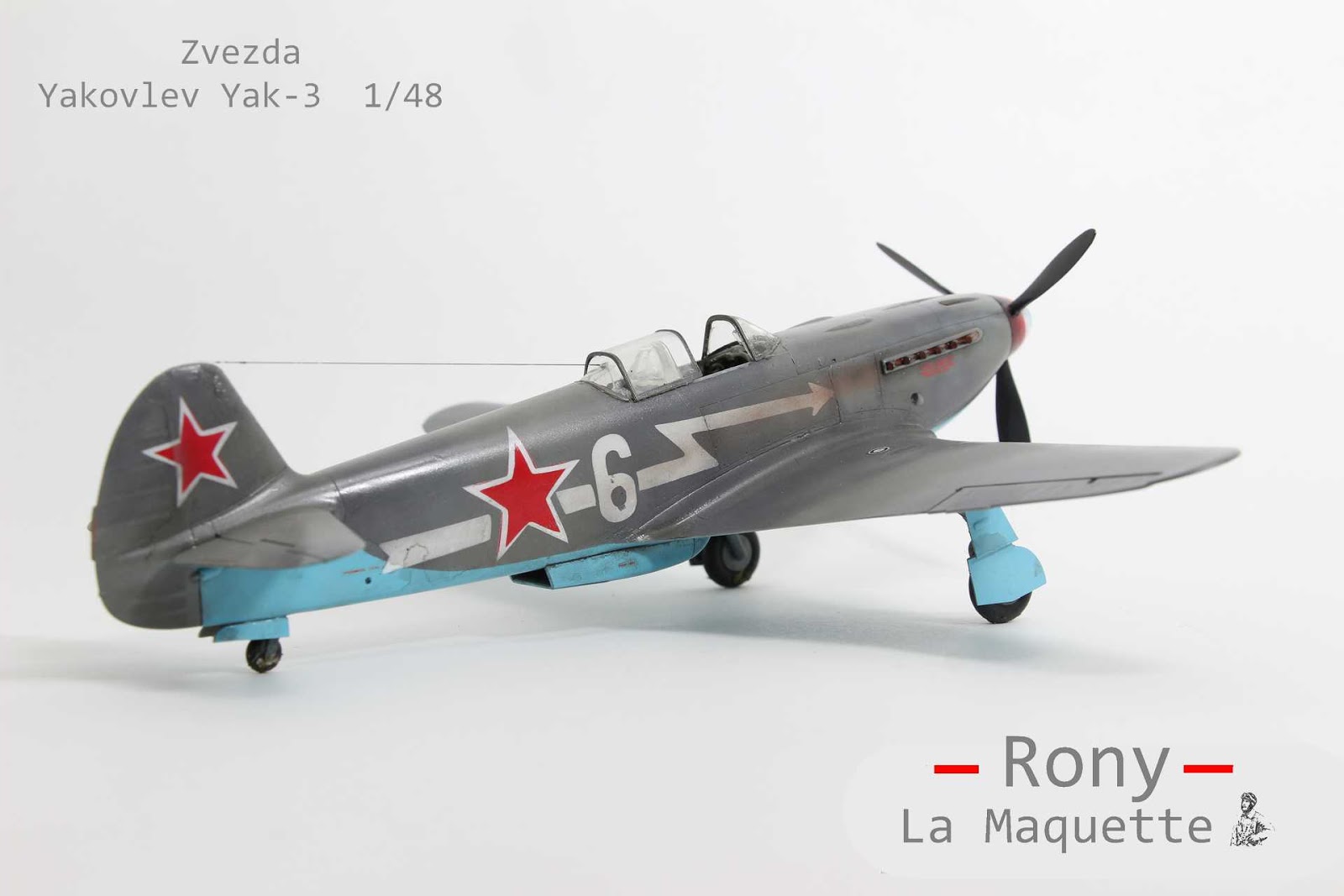 Maquette du Yak 3 de Zvezda au 1/48. | Rony La Maquette