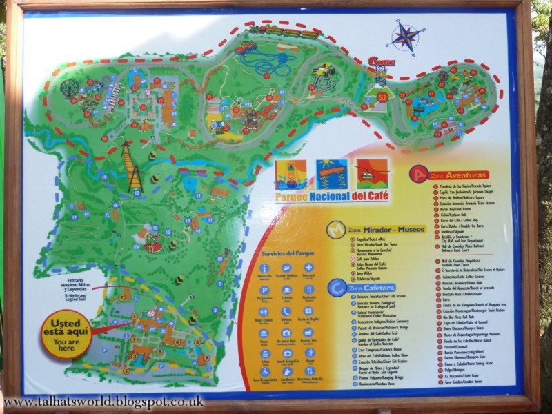 South America Trip: Parque Nacional Del Café