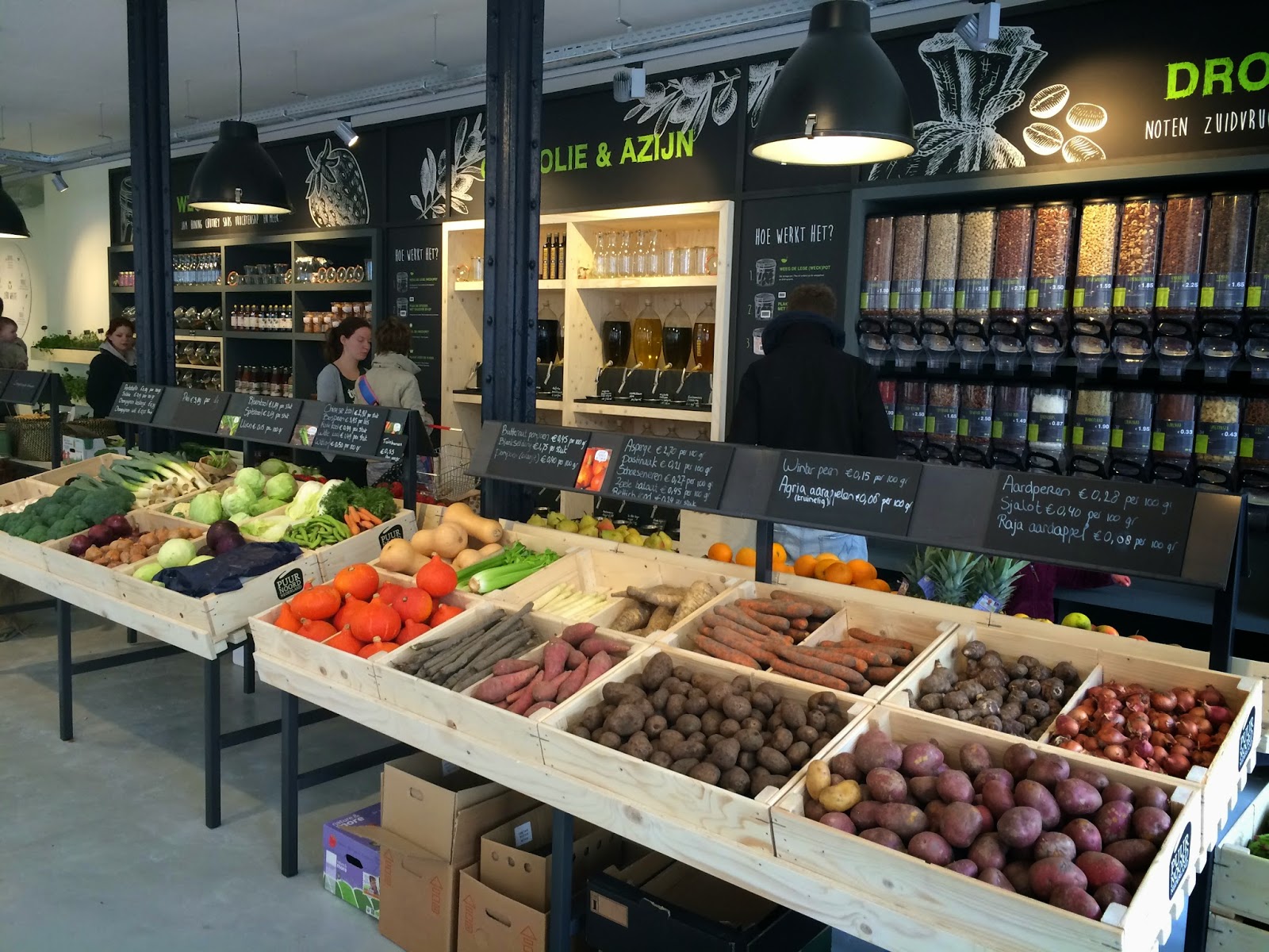 Eet lekker: Nieuwe verpakkingsvrije, biologische winkel in Groningen ...
