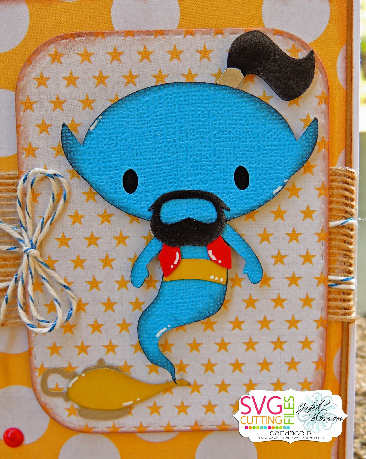 Paper Crafts by Candace: Genie from Aladdin!