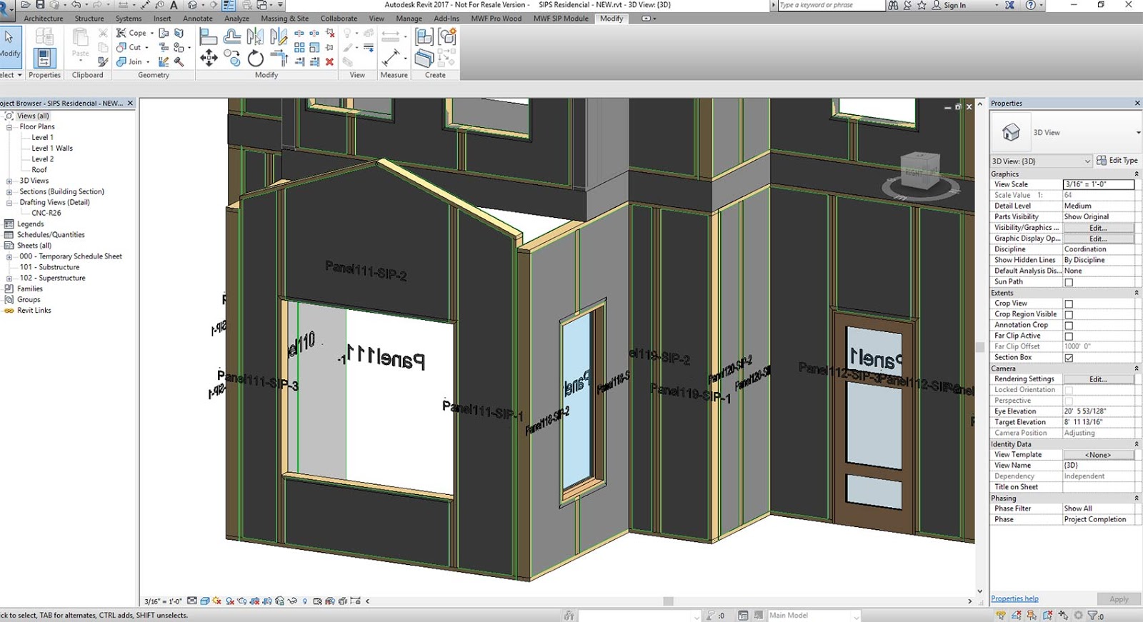 Revit Add-Ons: MWF SIPs – Automatically Layout Your Structural ...