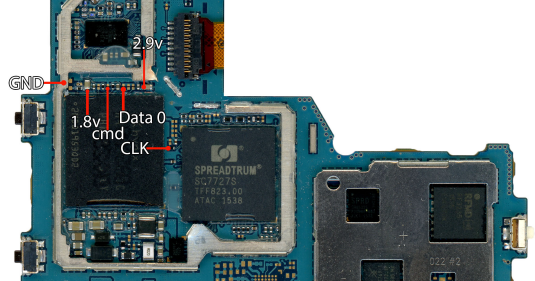 Samsung Galaxy Young Emmc Pinout