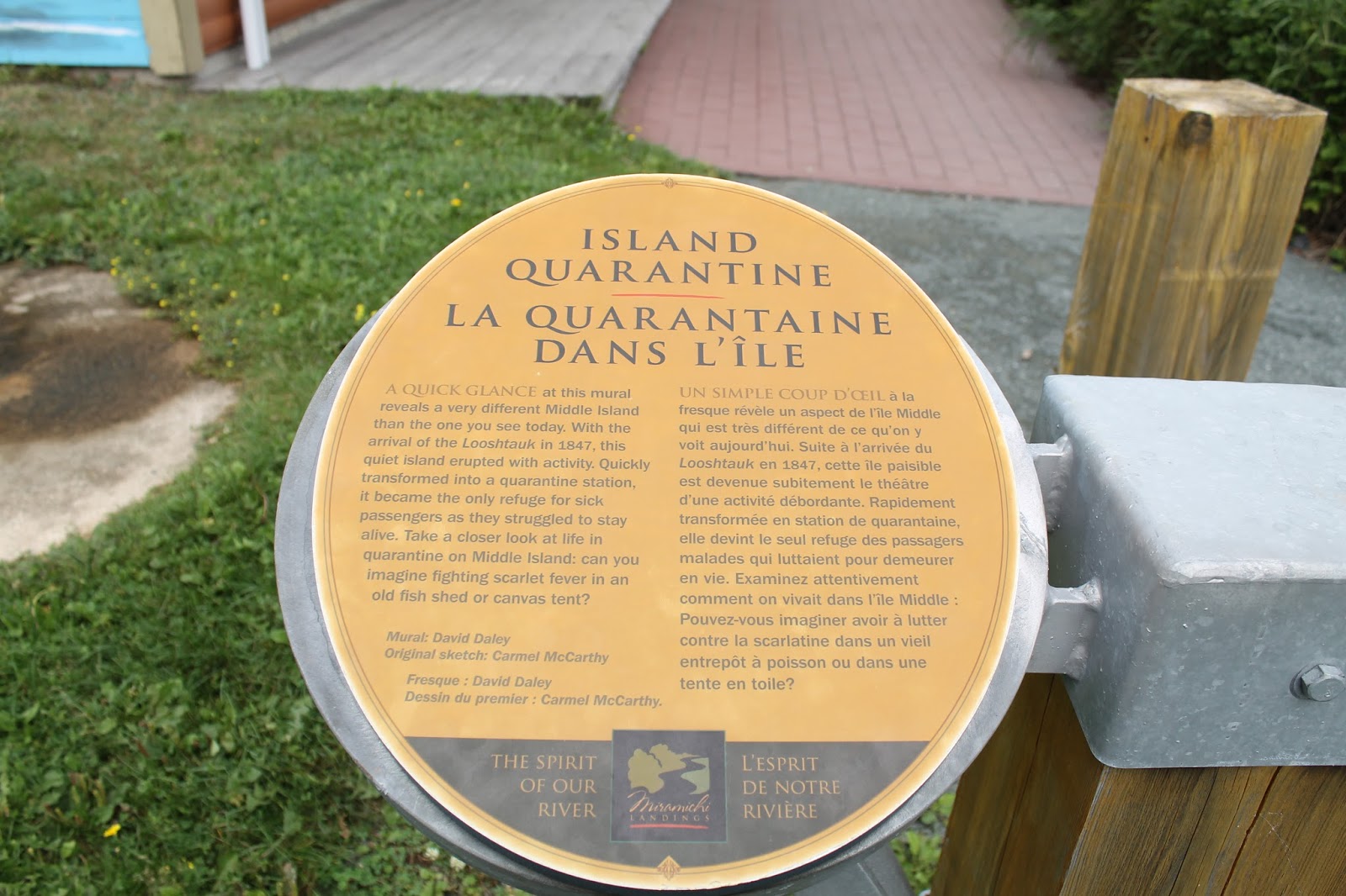 Explore Miramichi With Me: Historical Places: Middle Island Irish ...