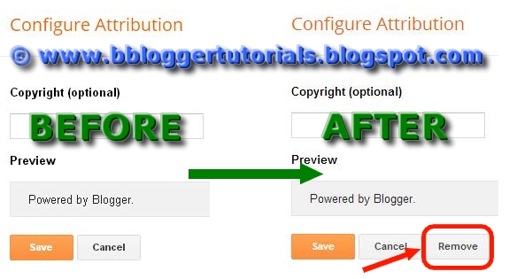 How To Remove Blogger Attribution Gadget in Blogger Blog | BBlogger ...