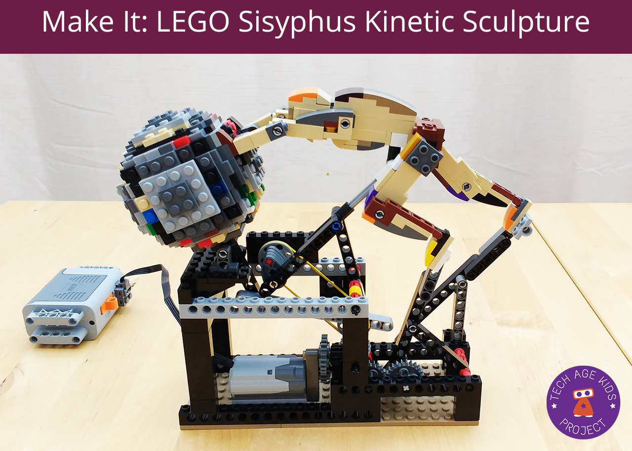 Making a LEGO Sisyphus Kinetic Sculpture with Power Functions | Tech ...
