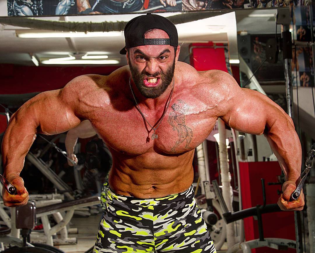 Muscle Lover: Iranian bodybuilder Hossein Rajaei
