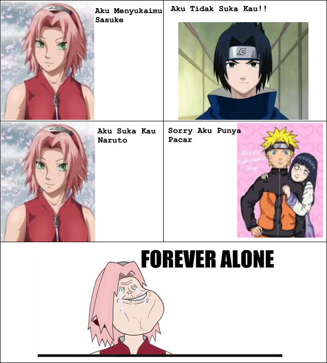 GallianMachi: Sakura x Sasuke x Naruto = Forever Alone