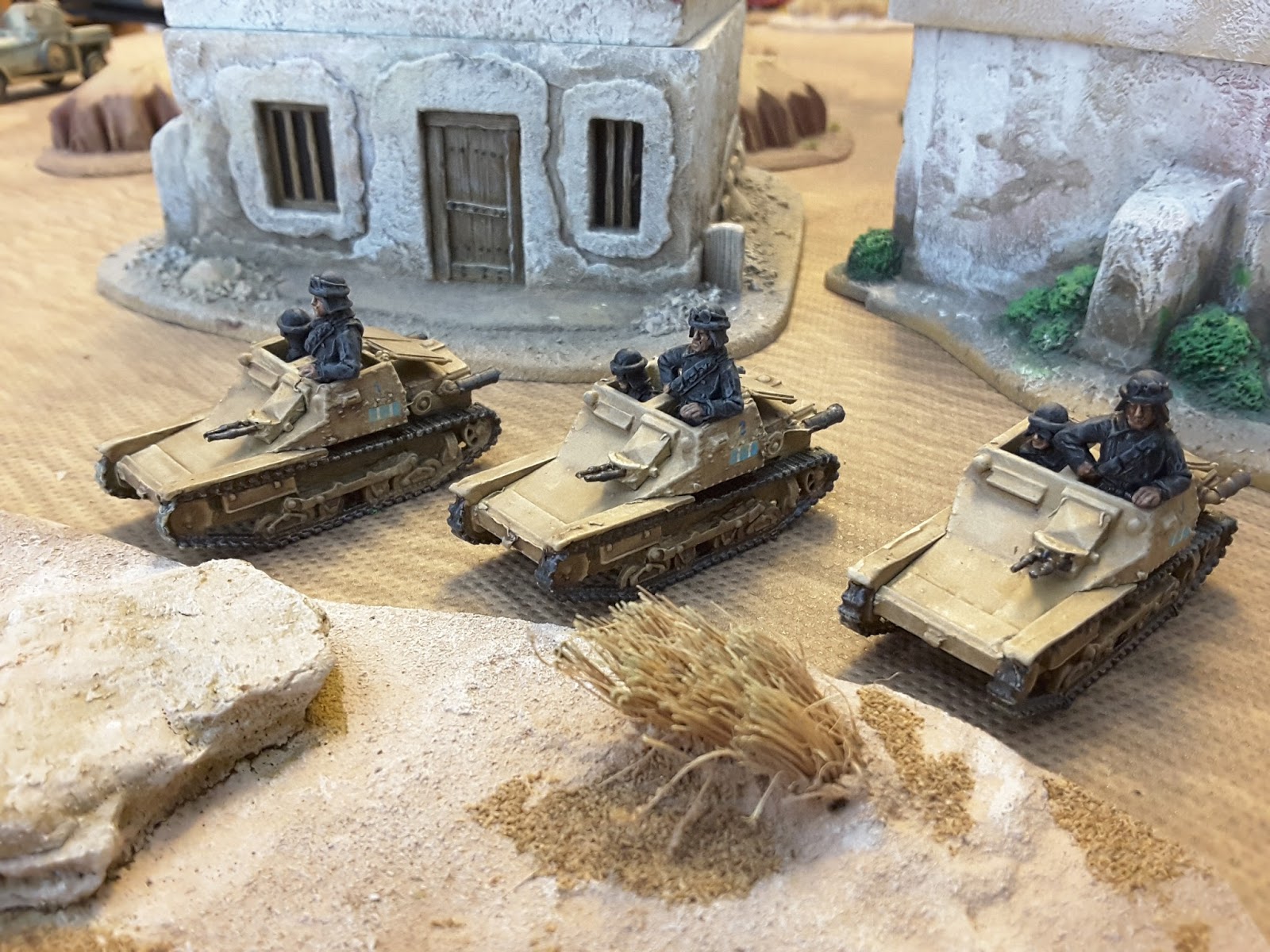 The Analogue Hobbies Painting Challenge: KenR : 28mm WW2 Desert Pick n ...
