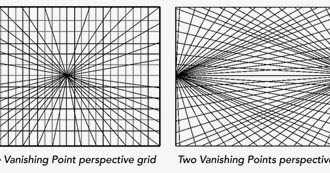 4 Point Perspective Grid