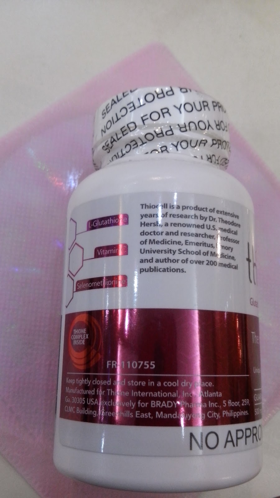 A New Way to Whiten with Breakthrough Thiocell Lozenges!