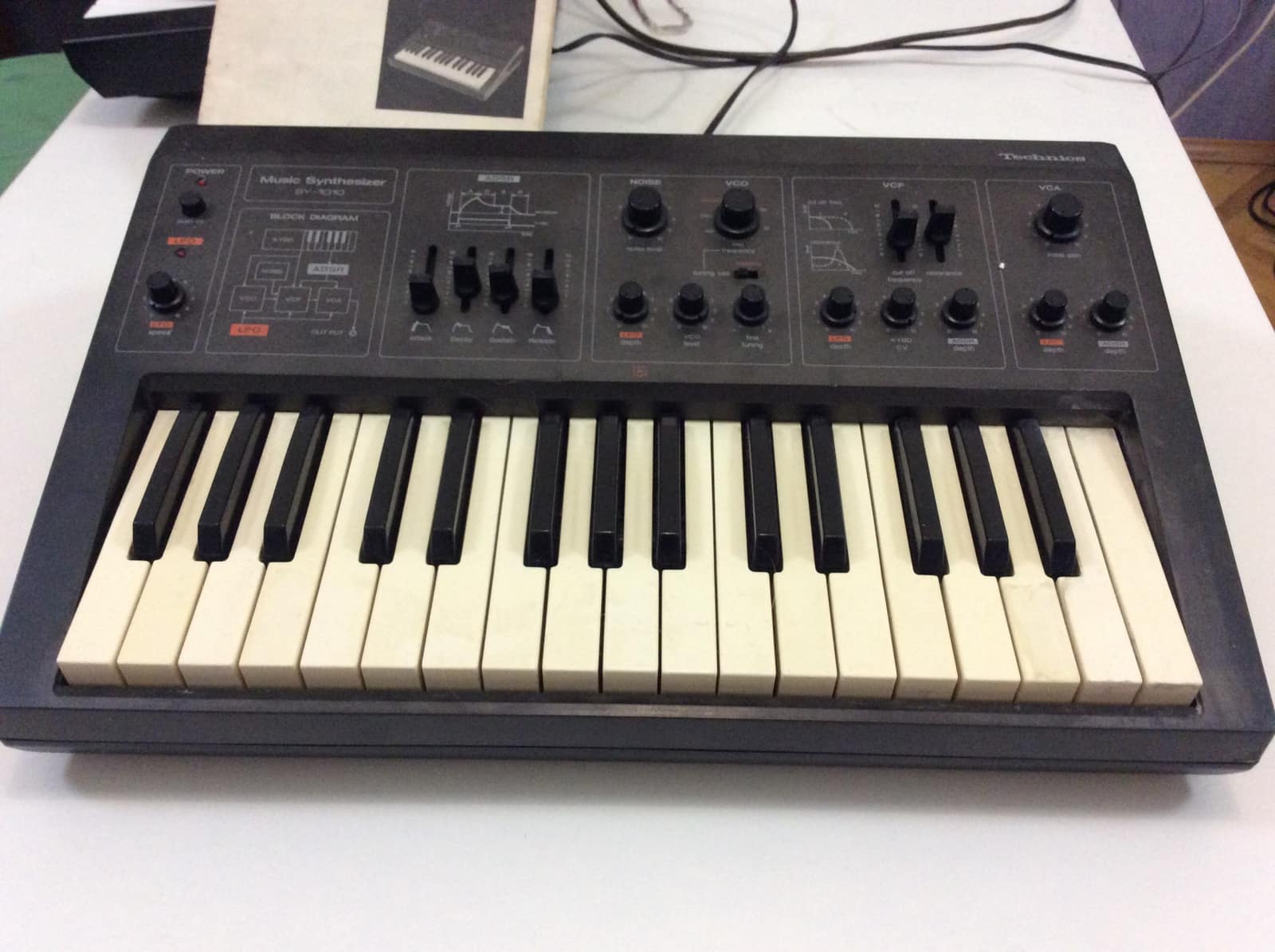 MATRIXSYNTH: Technics SY1010 Vintage Analog Synthesizer 1970