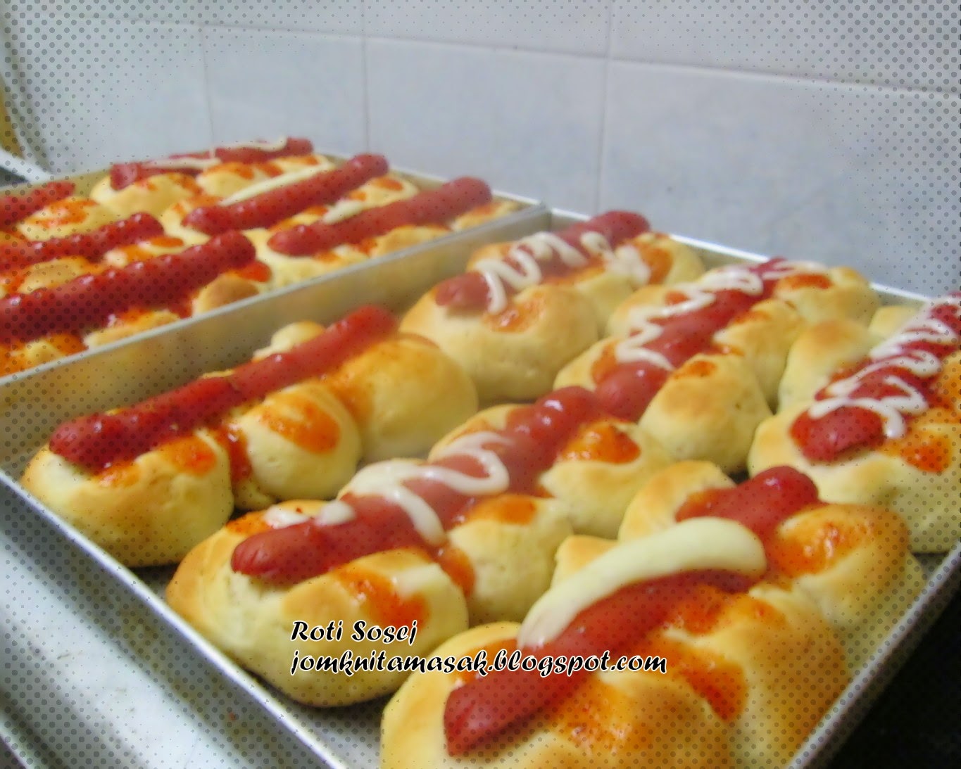 Jom Kak Nita Masak: Roti Sosej Simple